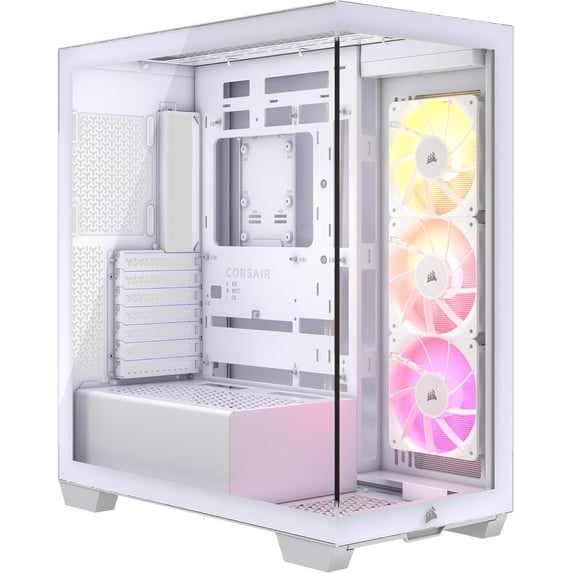 3500X ARGB Mid-Tower ATX PC Case – Panoramic Tempered Glass – Reverse ...