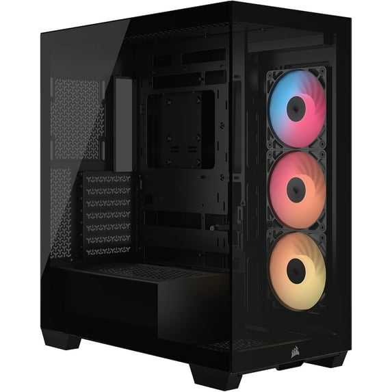 3500X RS-R ARGB Mid-Tower PC Case – 3X Pre-Installed RS120-R ARGB Fans ...