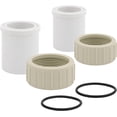 350157 PVC Pool Pump Union Fittings 2 Pack, Replacement Connector Kit ...