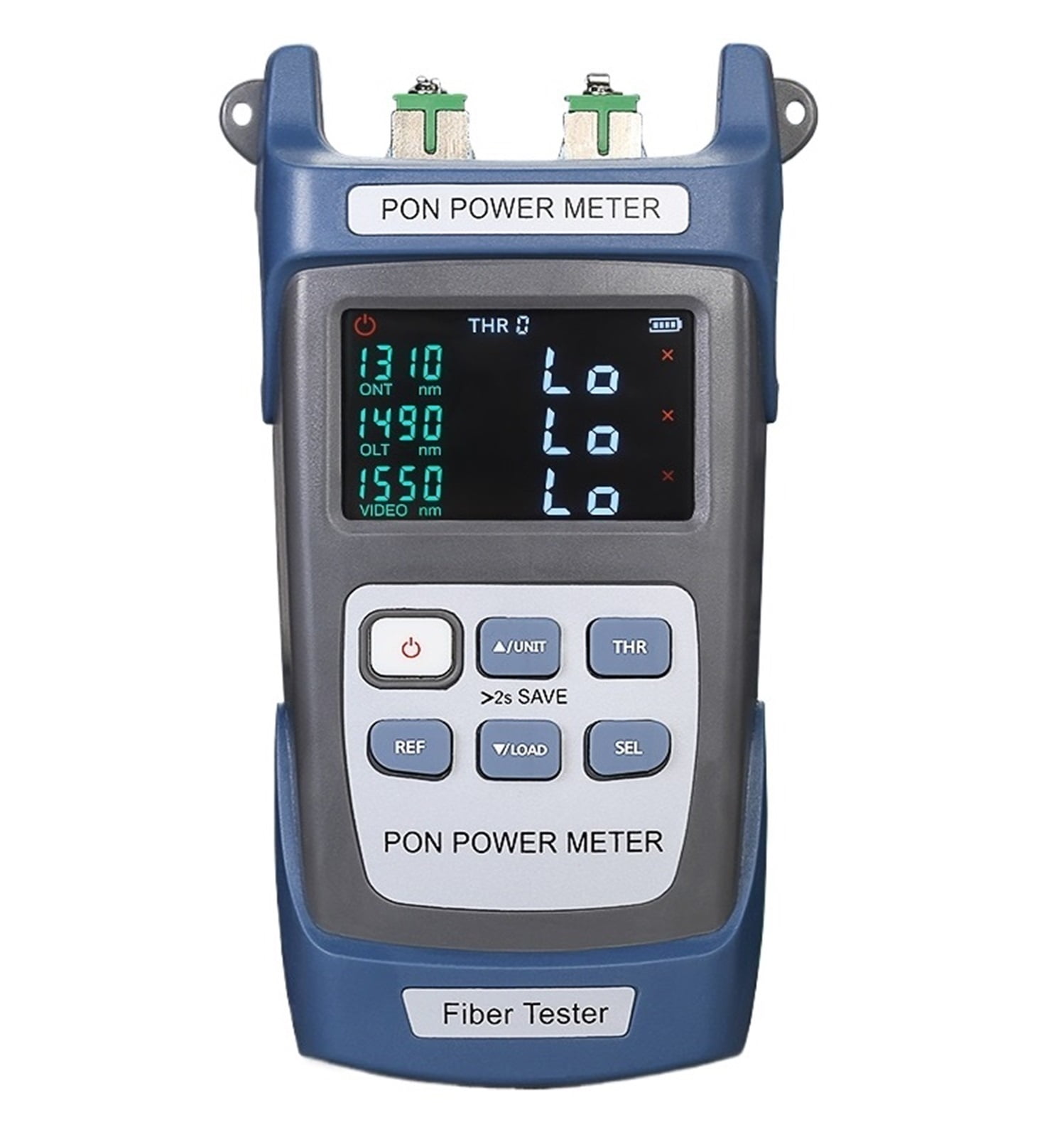 350A/U APC/UPC Port(optional) Fiber Optical PON Power Meter FTTX/ONT/OLT 1310/1490/1550nm ...