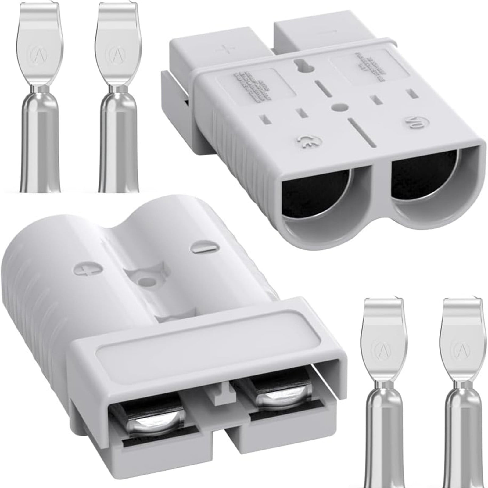 Genderless Electrical Connector Uddick 350 Amp Battery Quick Disconnect ...