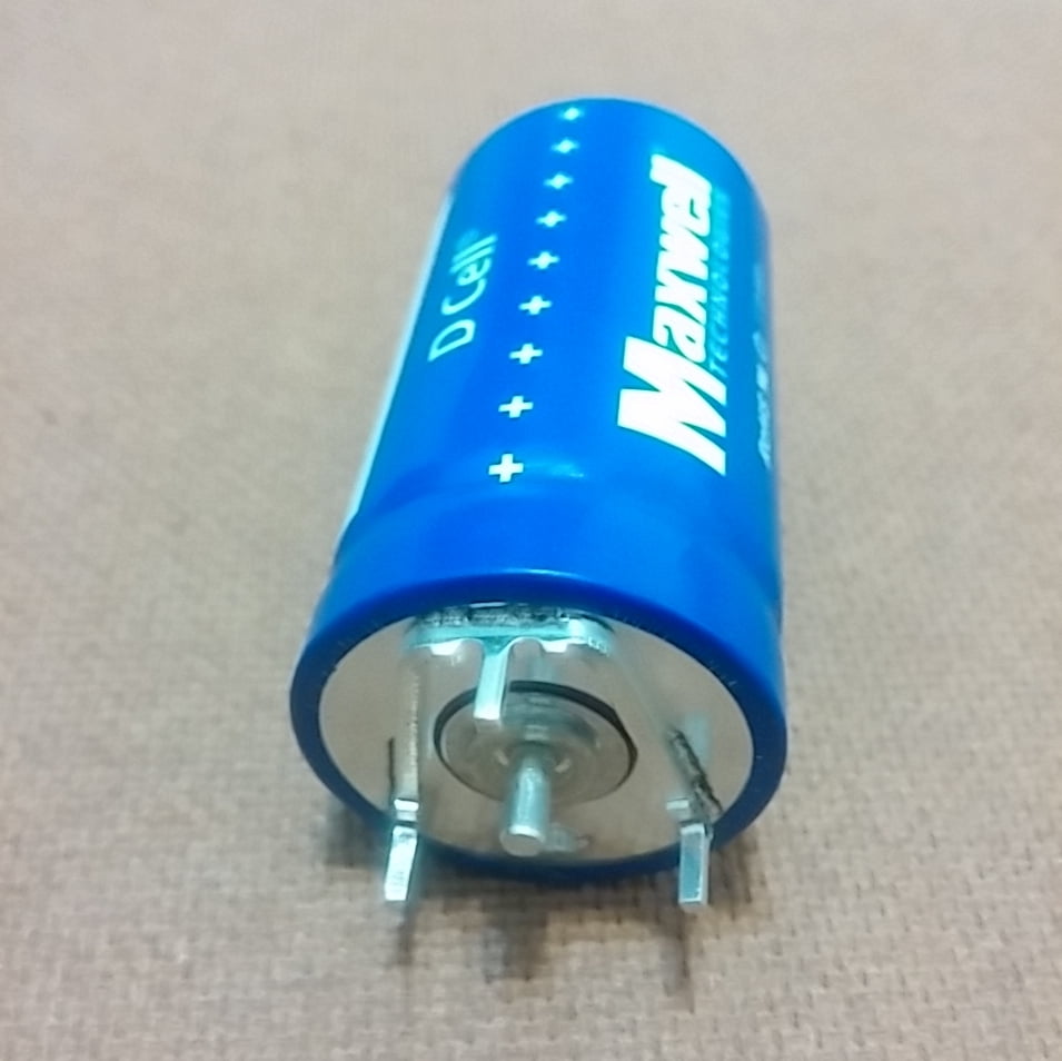 350F (Farad). 2.7V Capacitor. Supercapacitor. Ultracapacitor. Very Low ...