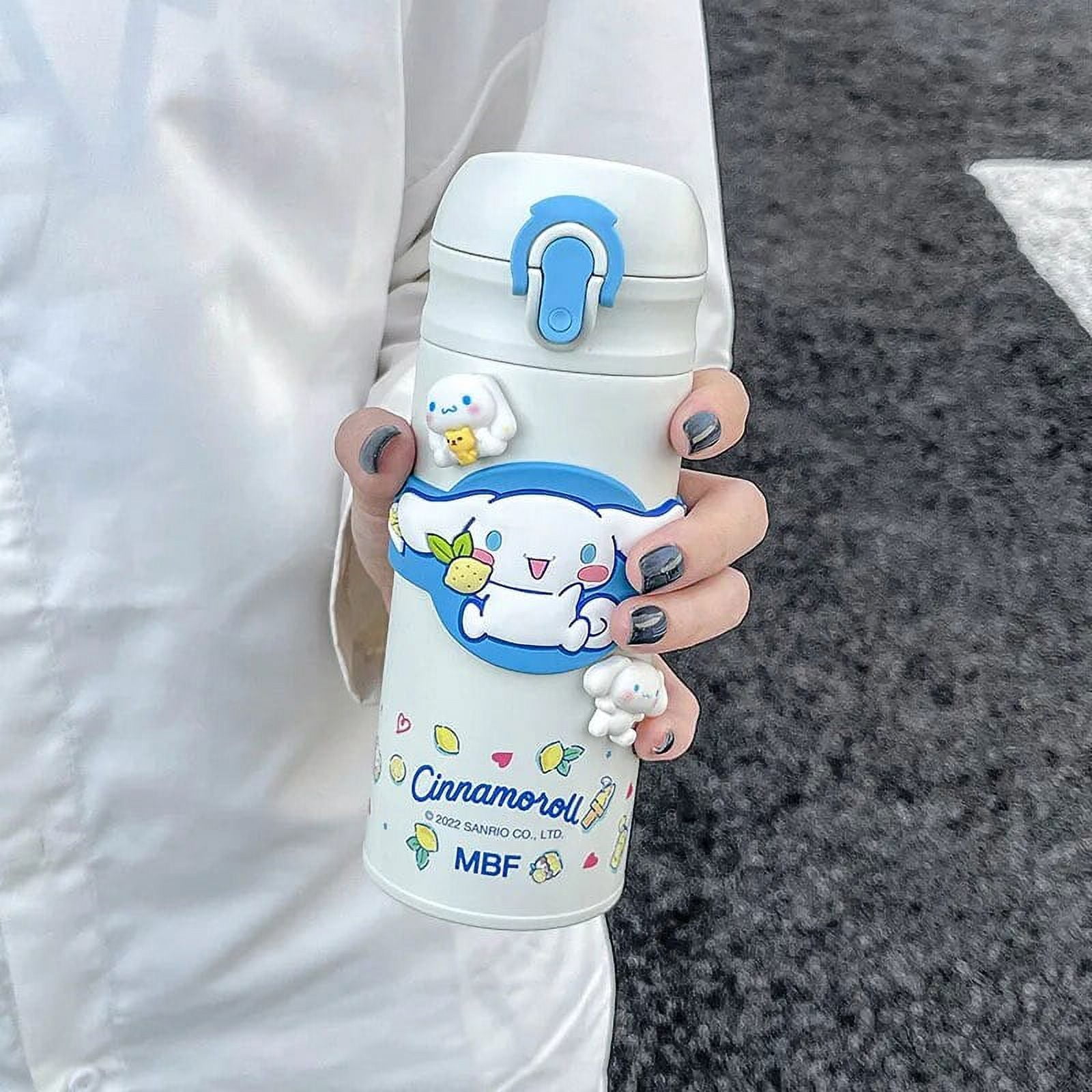 350Ml Sanrio Cinnamoroll Kuromi Hello Kitty Thermos Cup Student Portable 316 Stainles Steel Good ...