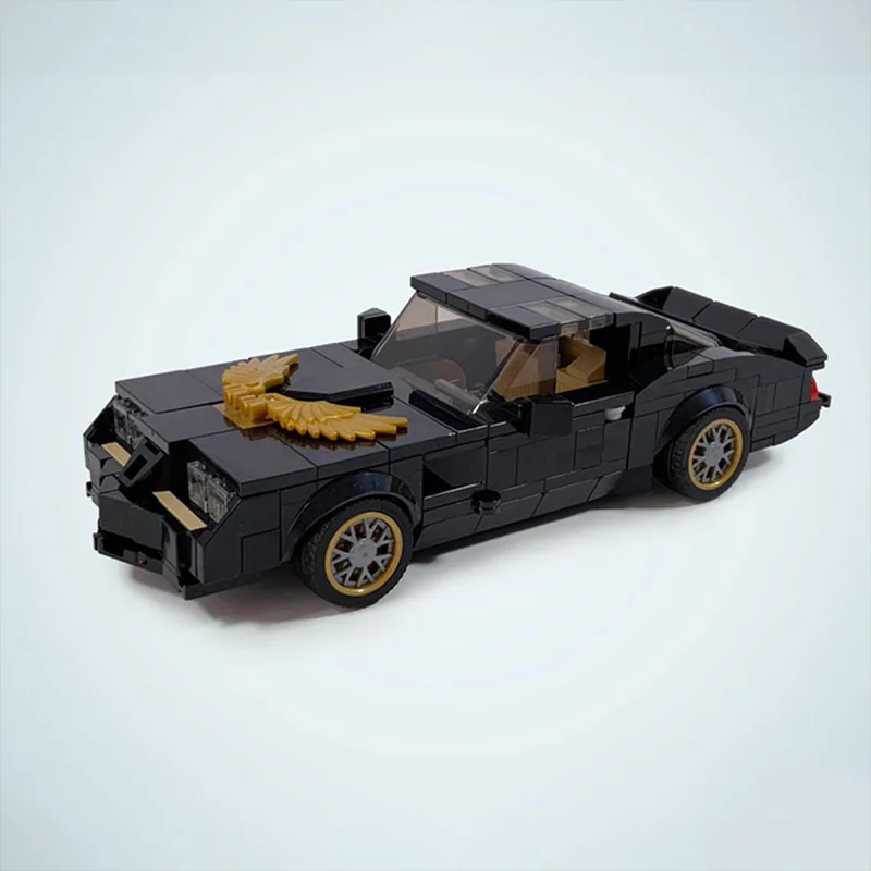 350PCS MOC Firebird Trans Am Speed Champions Super Sports Cars Building ...