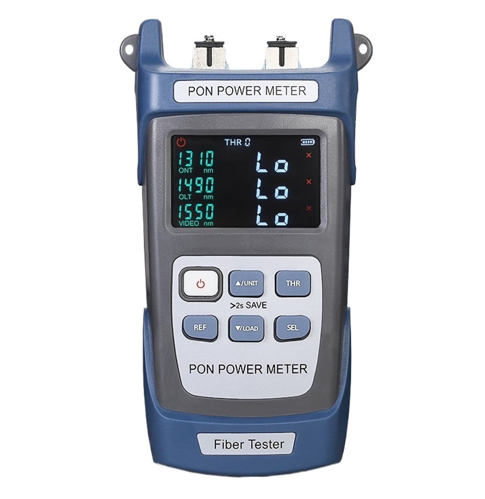 350U/A Handheld Fiber Optical PON Power Meter FTTX/ONT/OLT 1310/1490 ...