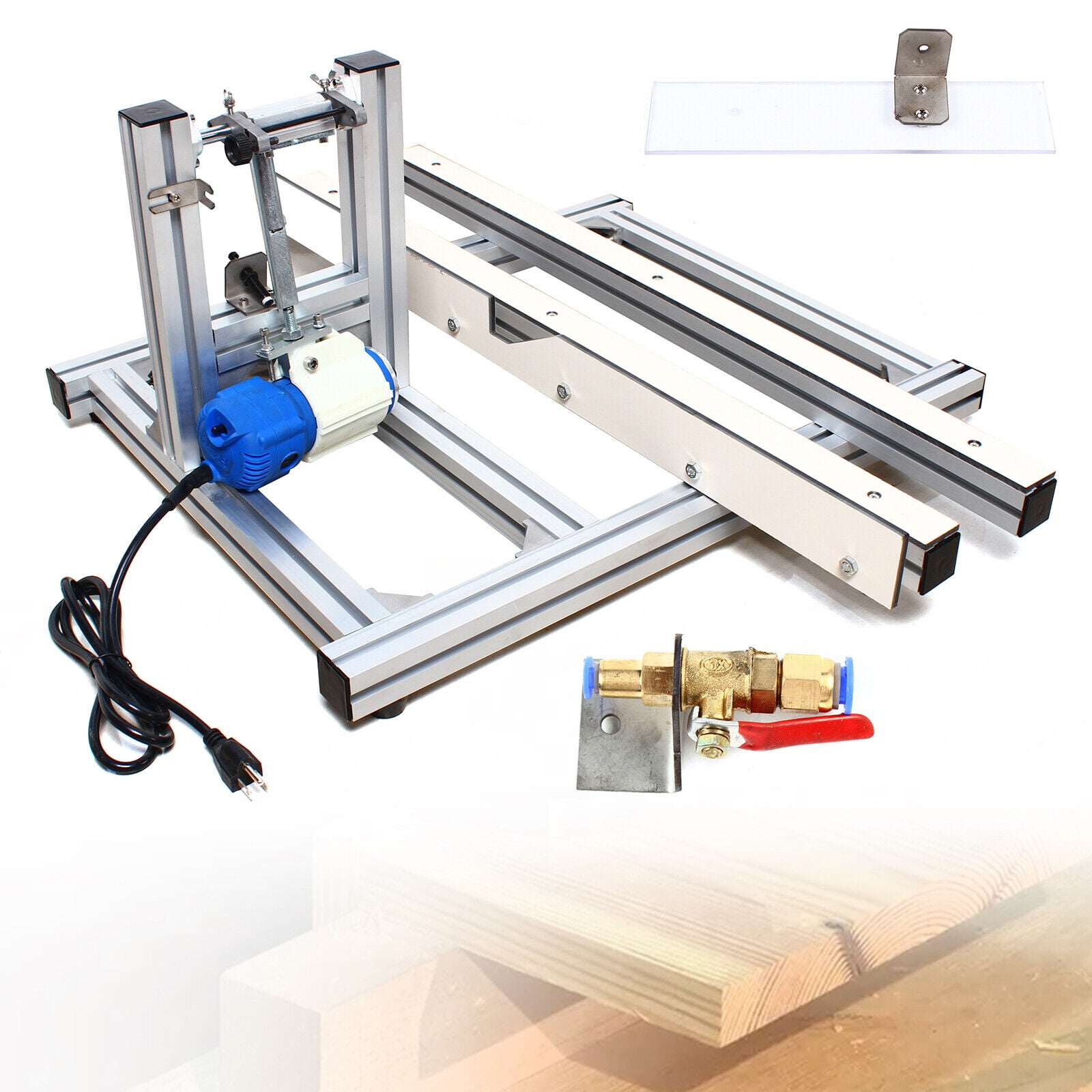 350W 110V Woodworking edge trimming machine electric PVC edge trimmer ...