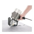 350W 125MM Electric Round Knife Cutting Machine Electric Cloth Leather ...