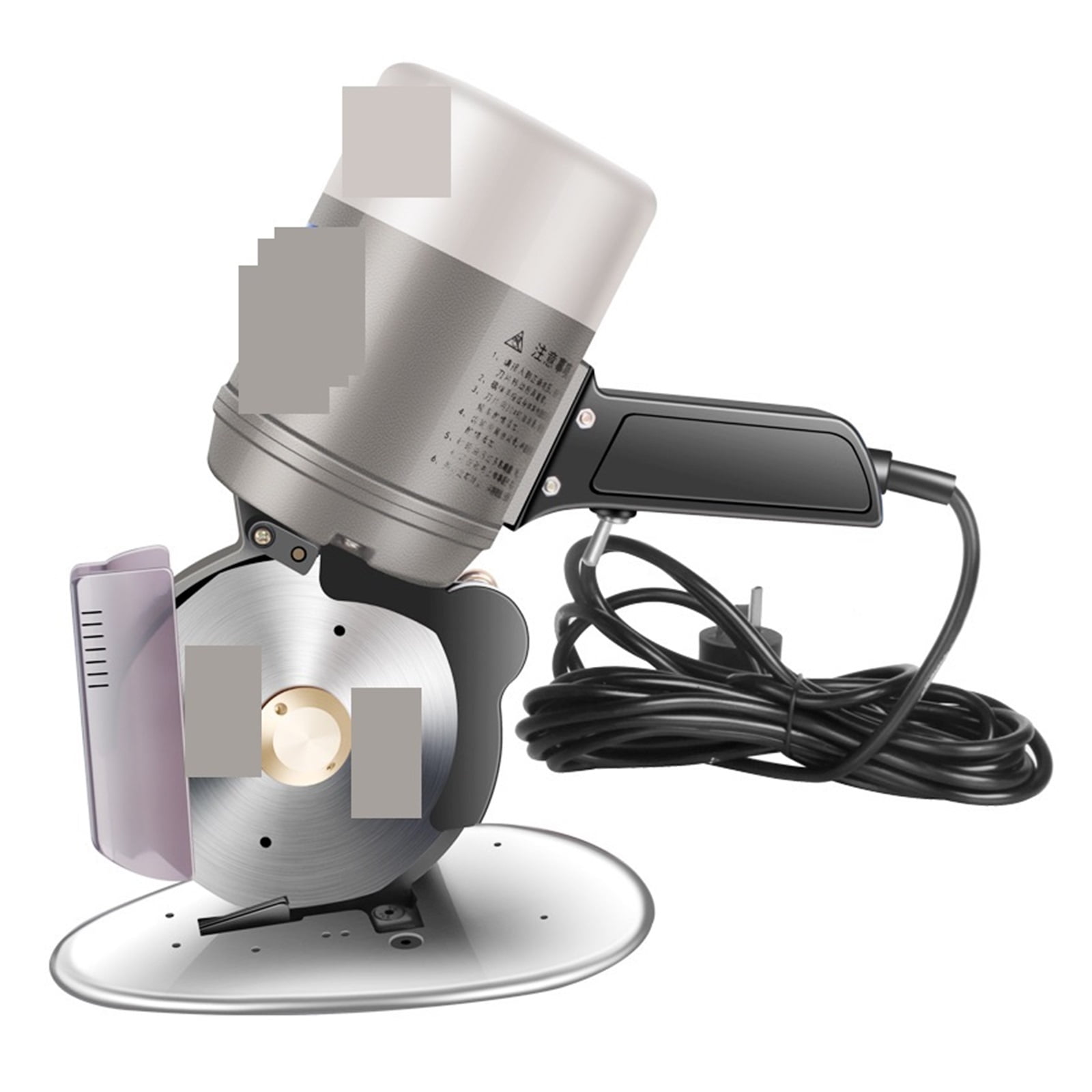 350W 125MM Electric Round Knife Cutting Machine Electric Cloth Leather ...