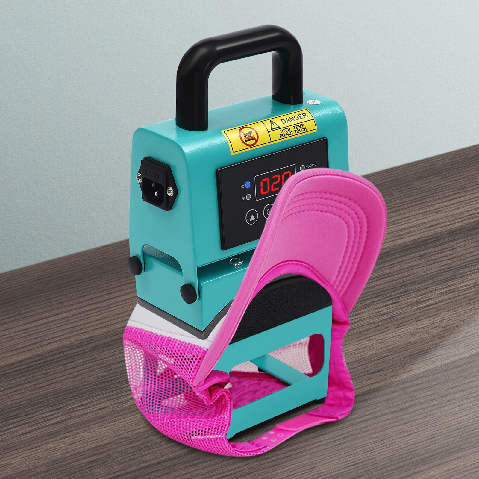 350W AC110V 60Hz Modern Blue Cap Press Machine, Heat Press Machine for ...