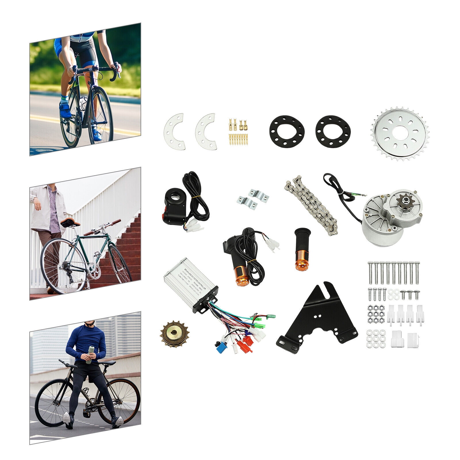 350W Electric Bicycle Motor Kit Electric Bike Conversion Conversion ...
