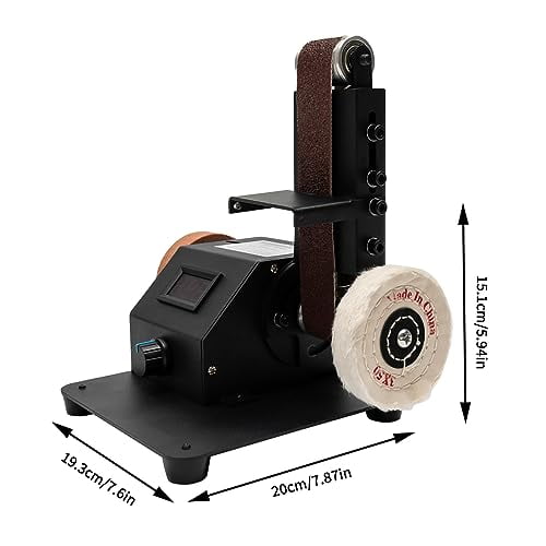 350W Electric Mini Belt Sander DIY Electric Belt Sander for Knife ...