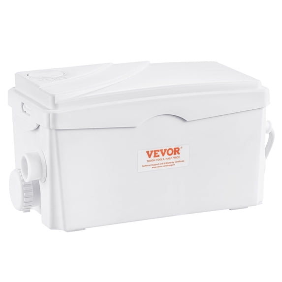 350W Macerator Pump 6000 Lh Flow 7m Head with 3 Inlets for Basement ...