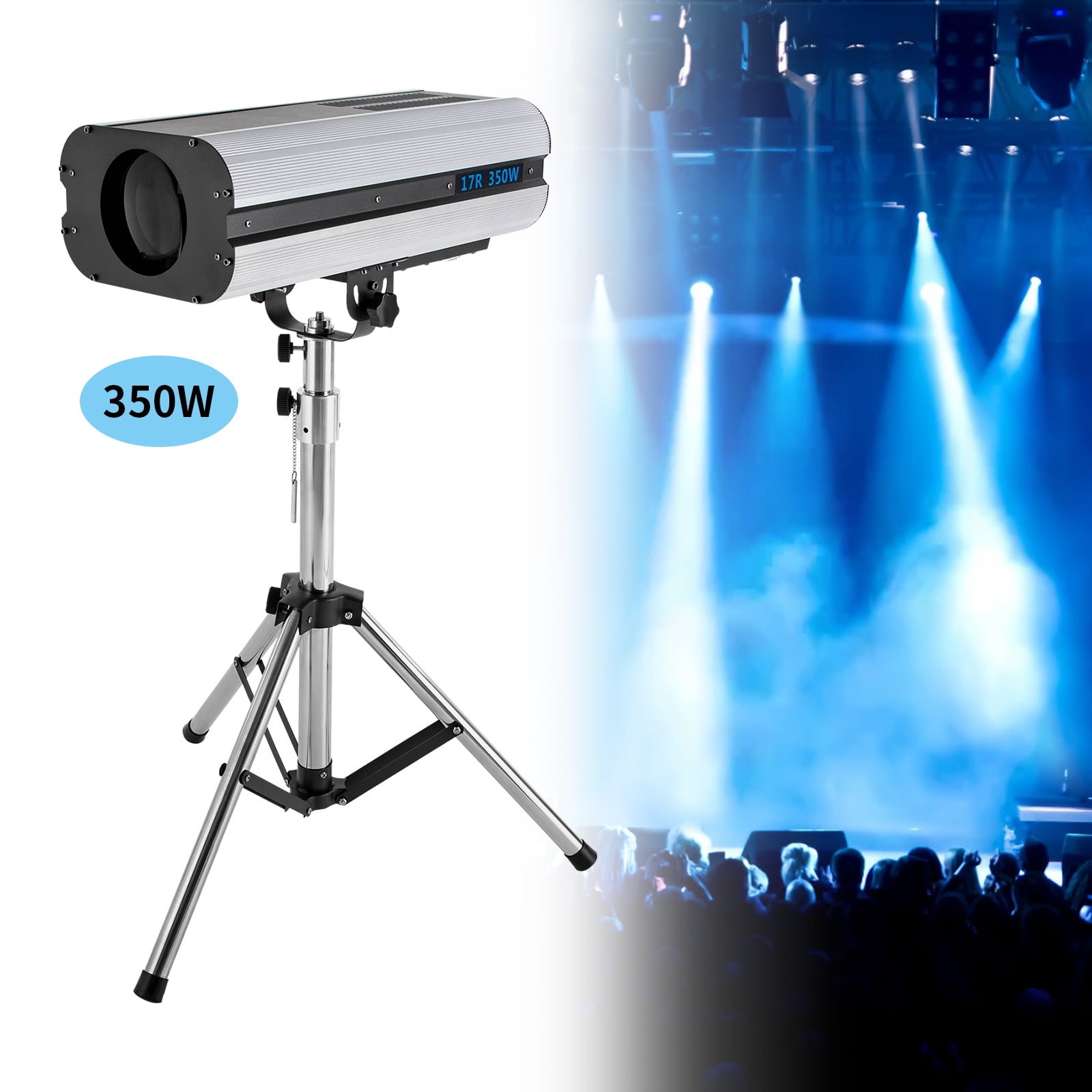 350W Stage Spotlight, LED Spotlight Follow Spot Light DMX Control Stage ...