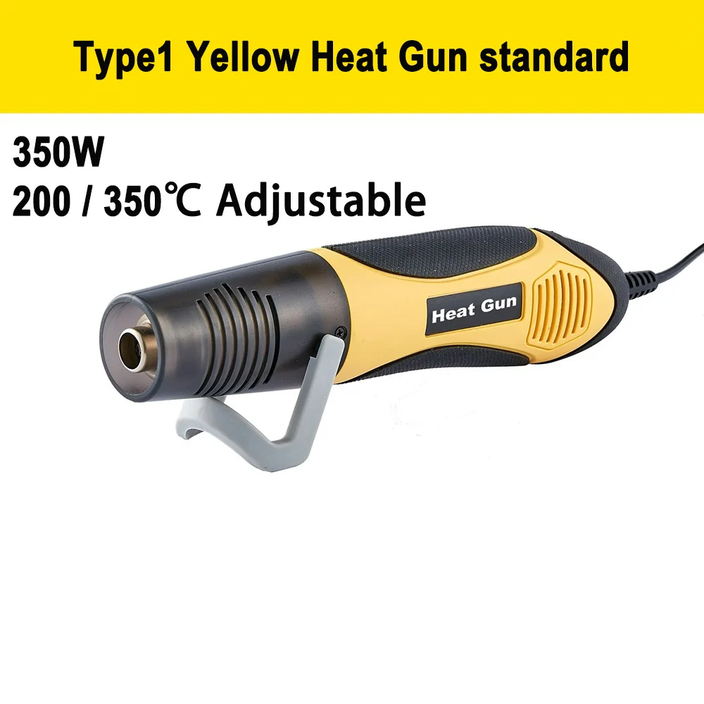 350W Two-Speed Mini Hot Air Gun Heating Gun Welding Heat Gun Mobile ...
