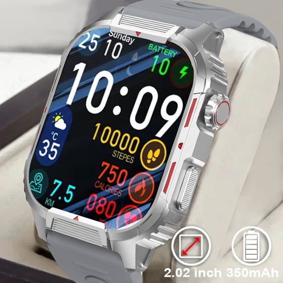 350mAh Battery, Smartwatch, Syncs with Mobile Phone, Supports Wireless ...