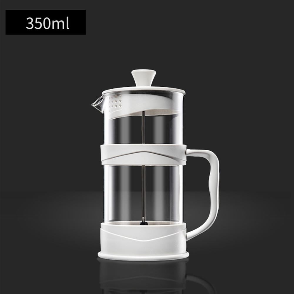 350ml French press pot household French filter press pot glass tea ...