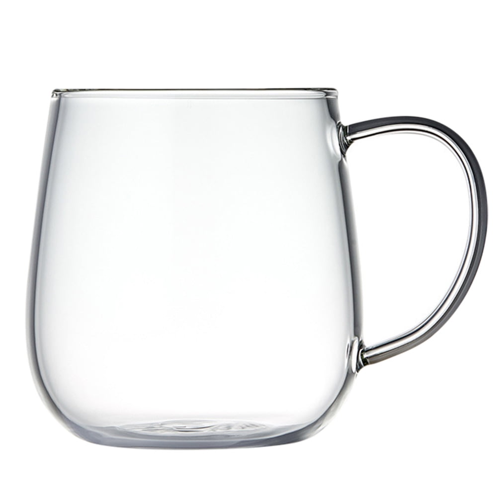 NIAIZEK Multipurpose Glass Juice Cup 1 Pack Clear Glass Beverage ...