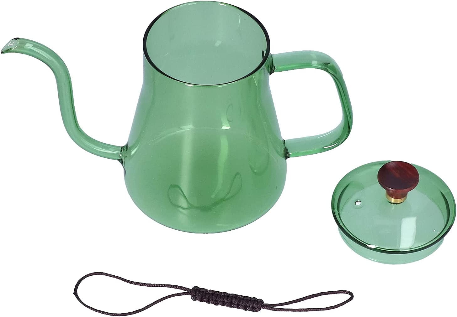 350ml Pour Over Coffee Kettle,Gooseneck Glass Kettle,Tea Kettle Long ...