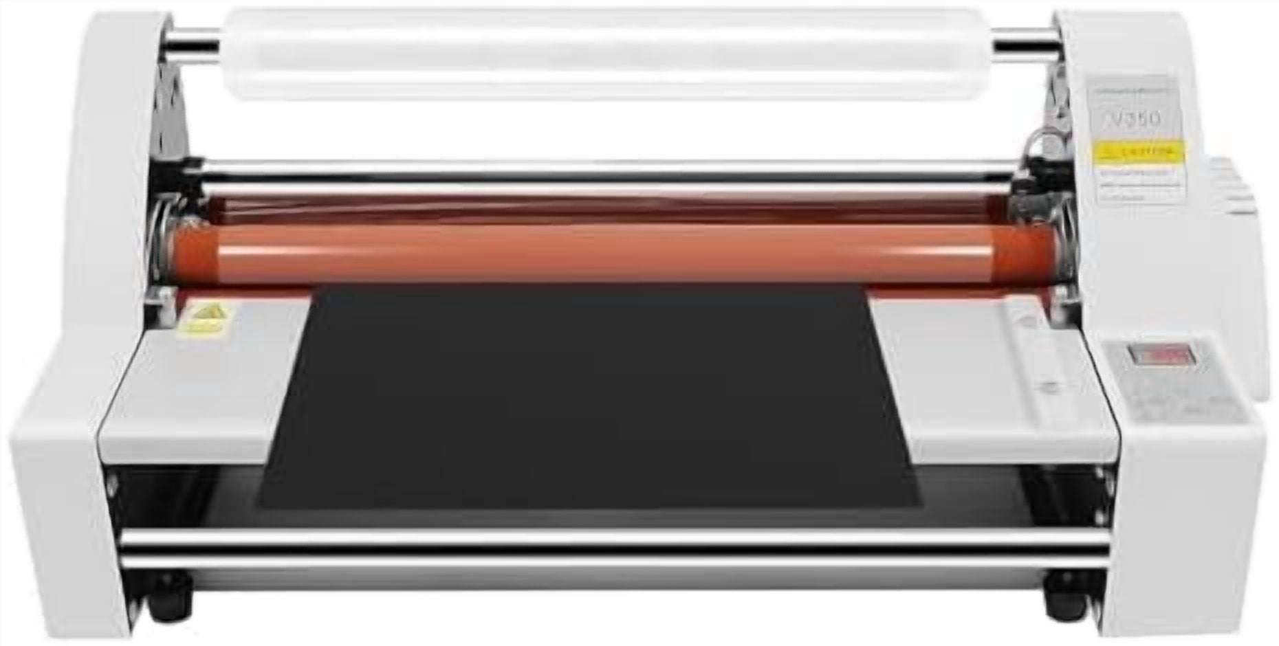 350mm/13.78inch Laminator Machine, V350 Hot Cold Roll Laminator, Single ...