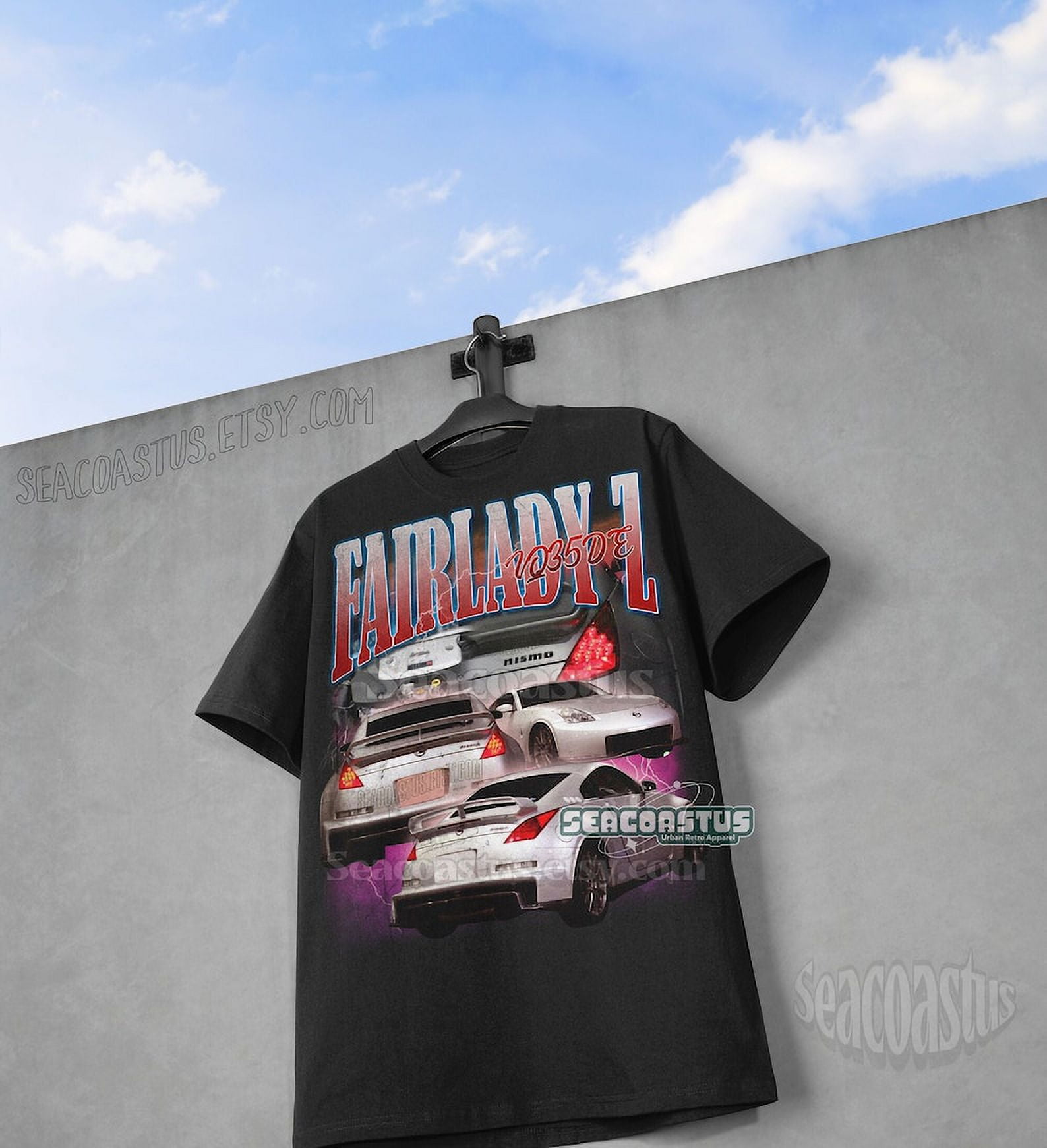350z Vintage T-Shirt, Fairlady Z JDM 350Z T-shirt, VQ35 JDM Fans T-shirt, Drift Car, JDM Gift ...