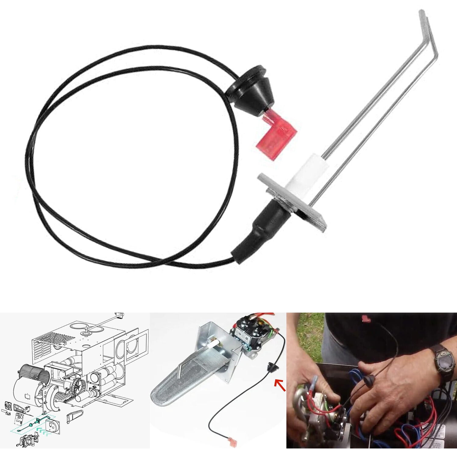 35100 Furnace Electrode Kit For Hydro Flame System AFL AFM AFS Series ...