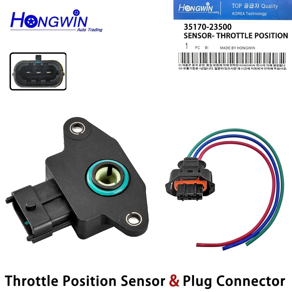 35170-23500 Throttle Position Sensor TPS or Plug For Hyundai Elantra ...