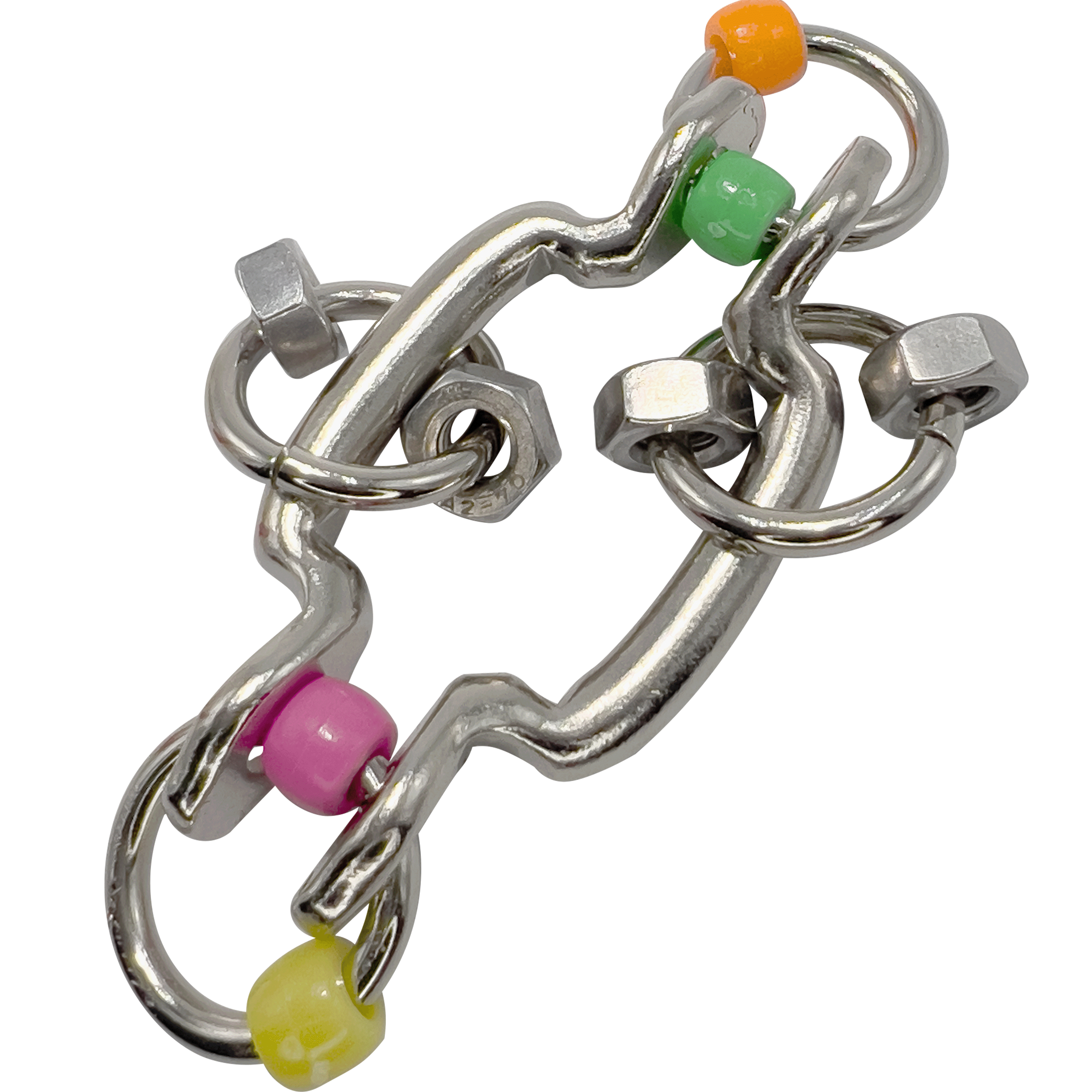 3530 Little Beak Wiggler M&M Bird Toys - Small Size Heavy Duty Foot Toy ...