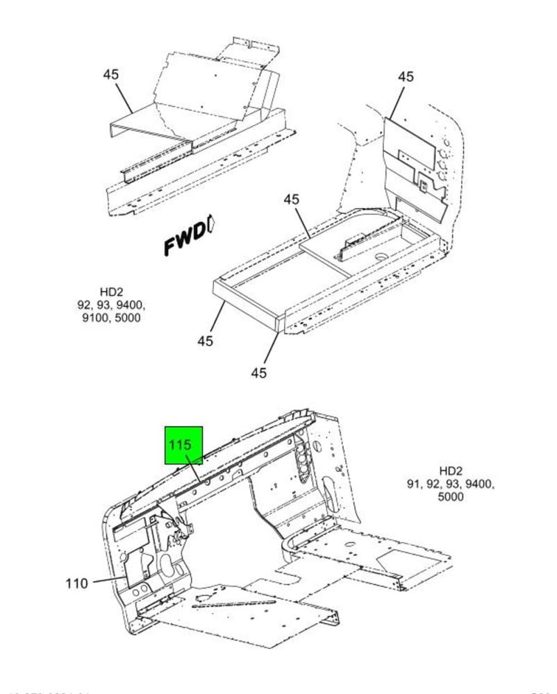 3533010C2 INSULATOR fits INTERNATIONAL TRUCK (New OEM) - Walmart.com