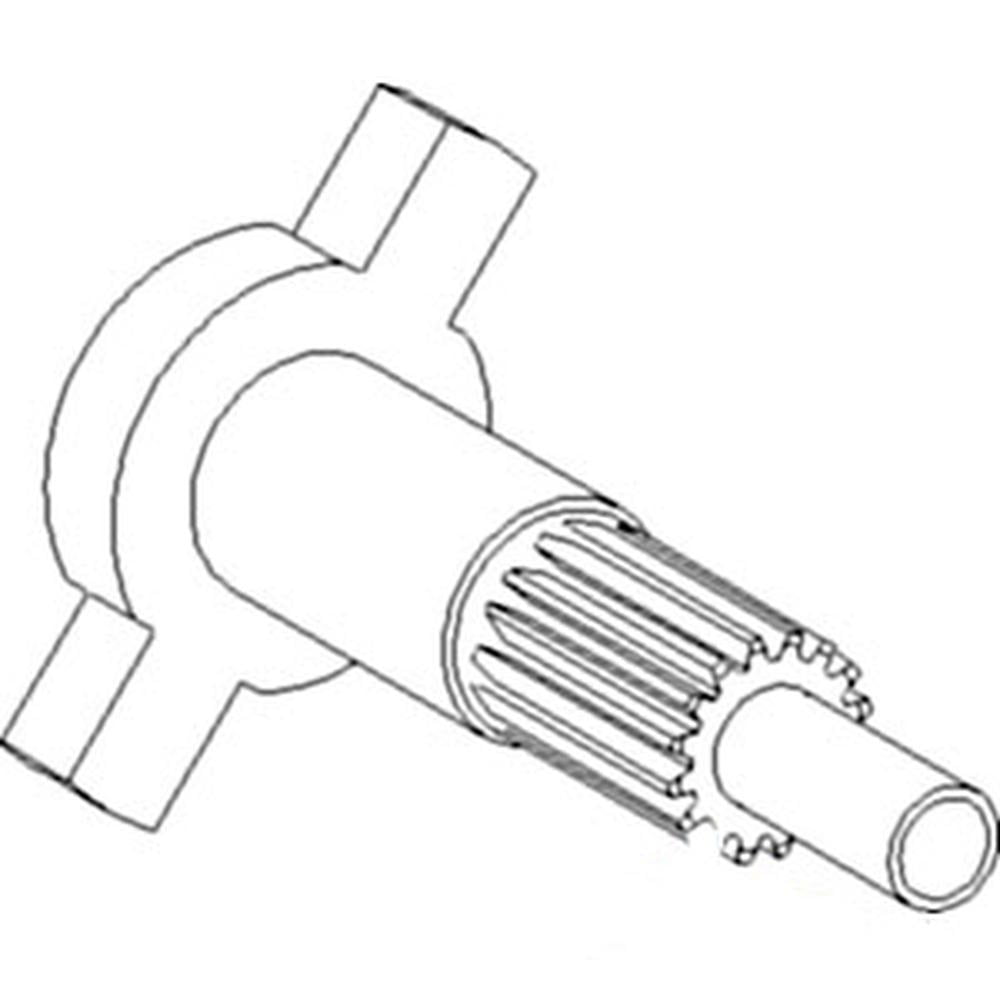 353934R11 New Distributor Drive Gear Shaft Fits Case-IH Tractor Models ...