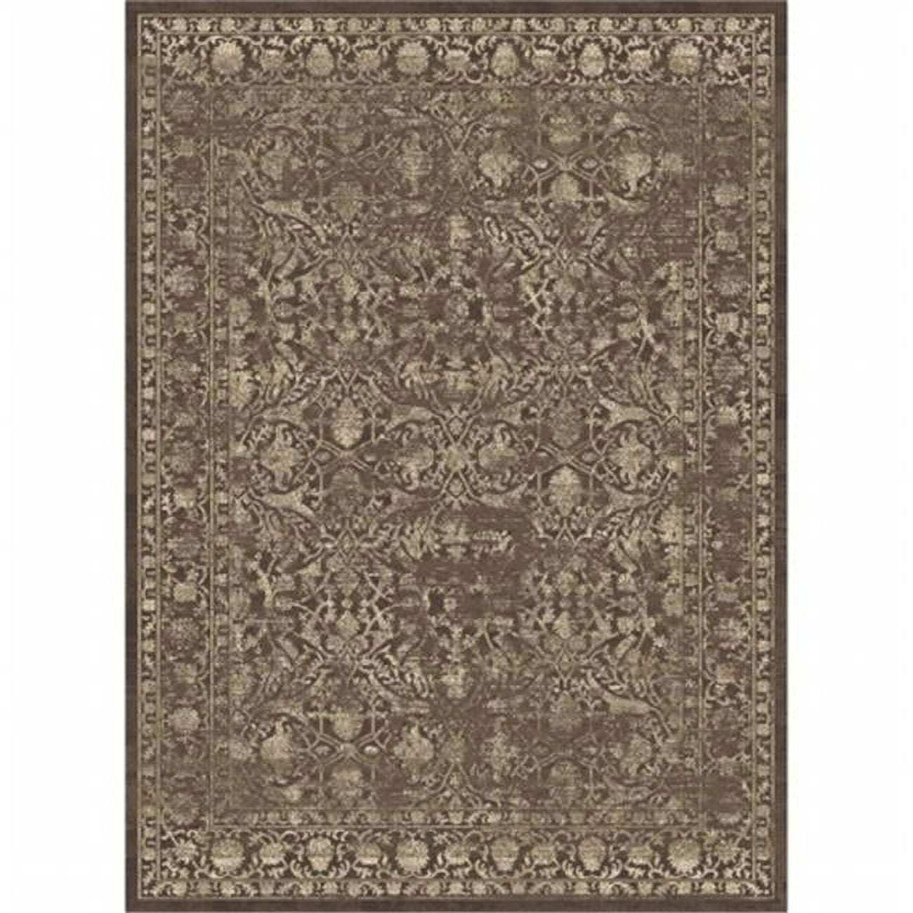 3564-0043-LIGHTBROWN Colosseo Area Rug, Light Brown - 2 ft. 2 in. x 7 ...