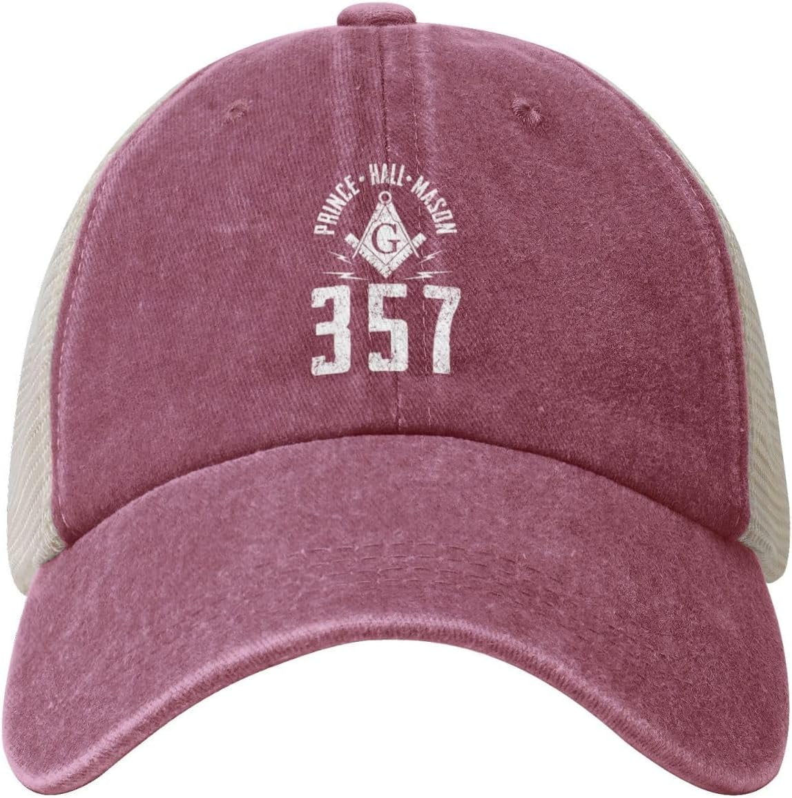 357 Masonic Cowboy Hat Men Vintage Mesh Baseball Cap Women Dad Hat Sun ...