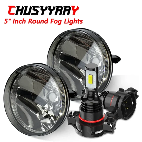 3570 LED Bead Fog Lights for 2008-2013 GMC Sierra 1500 10000LM Total ...