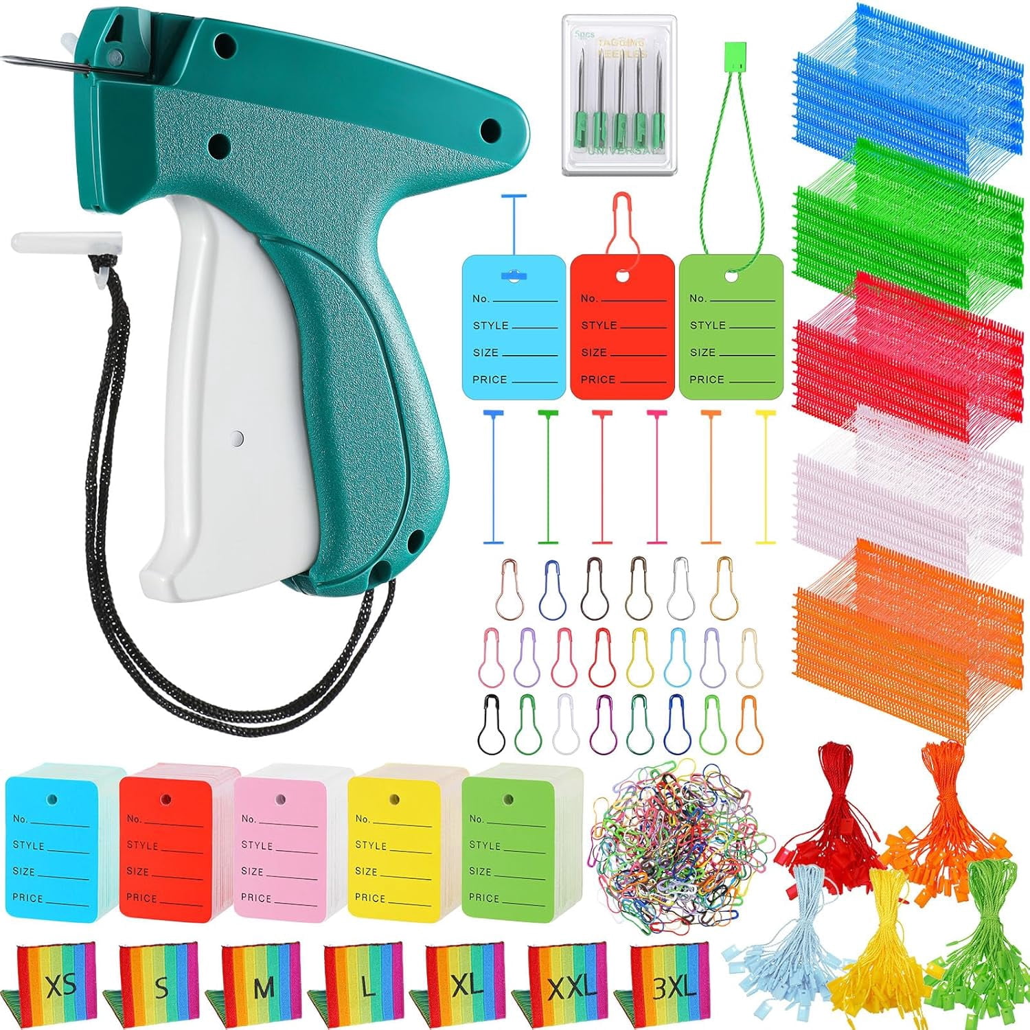 3576 Pcs Tagging Guns for Clothes Labels Attacher Stitch Guns for ...