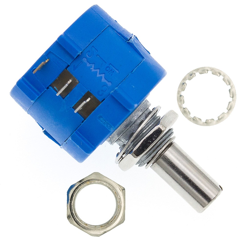 3590S wirewound potentiometer resistance 10 turns linear rotary ...