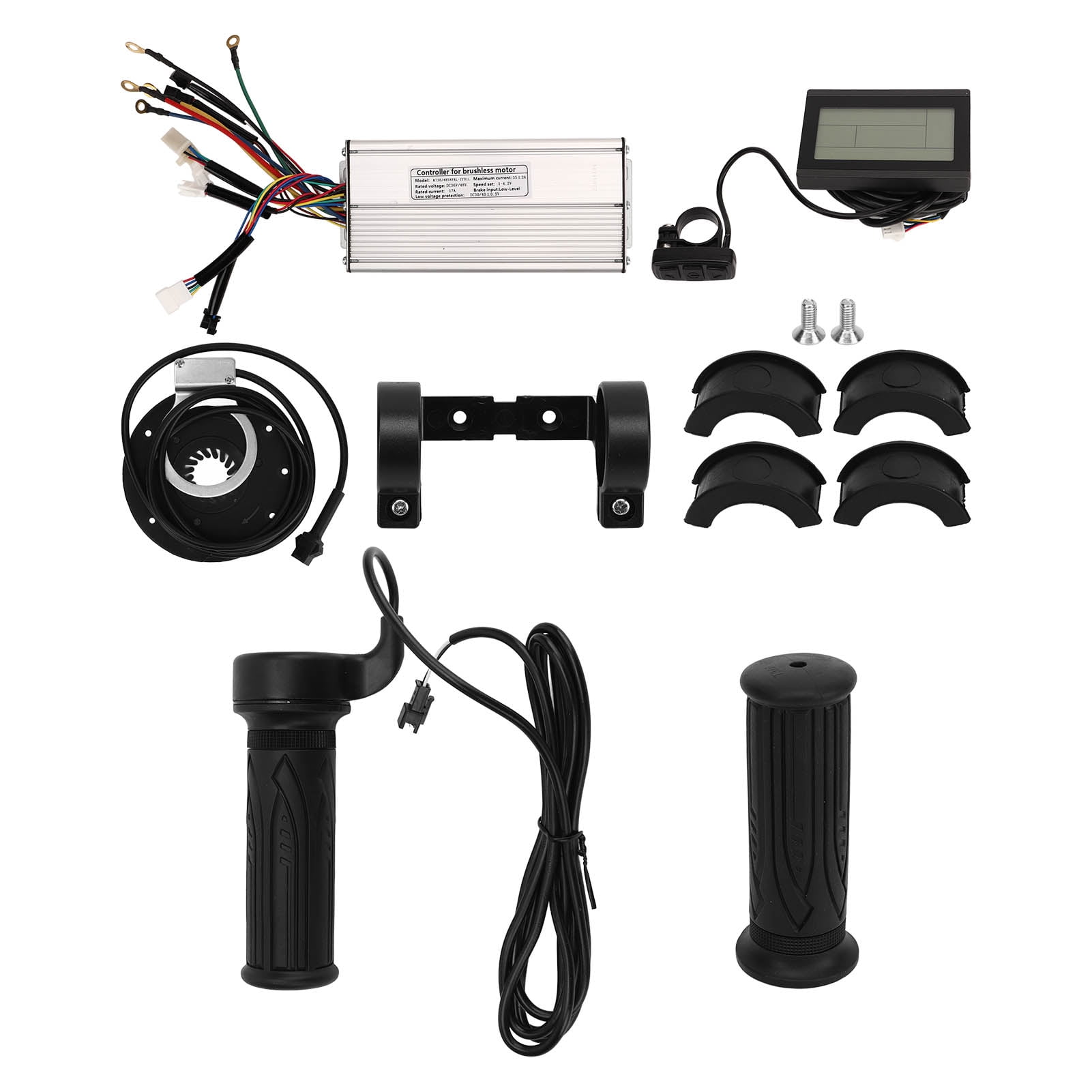 35A Electric Bike Conversion Kit with LCD3 Display and Sine Wave ...