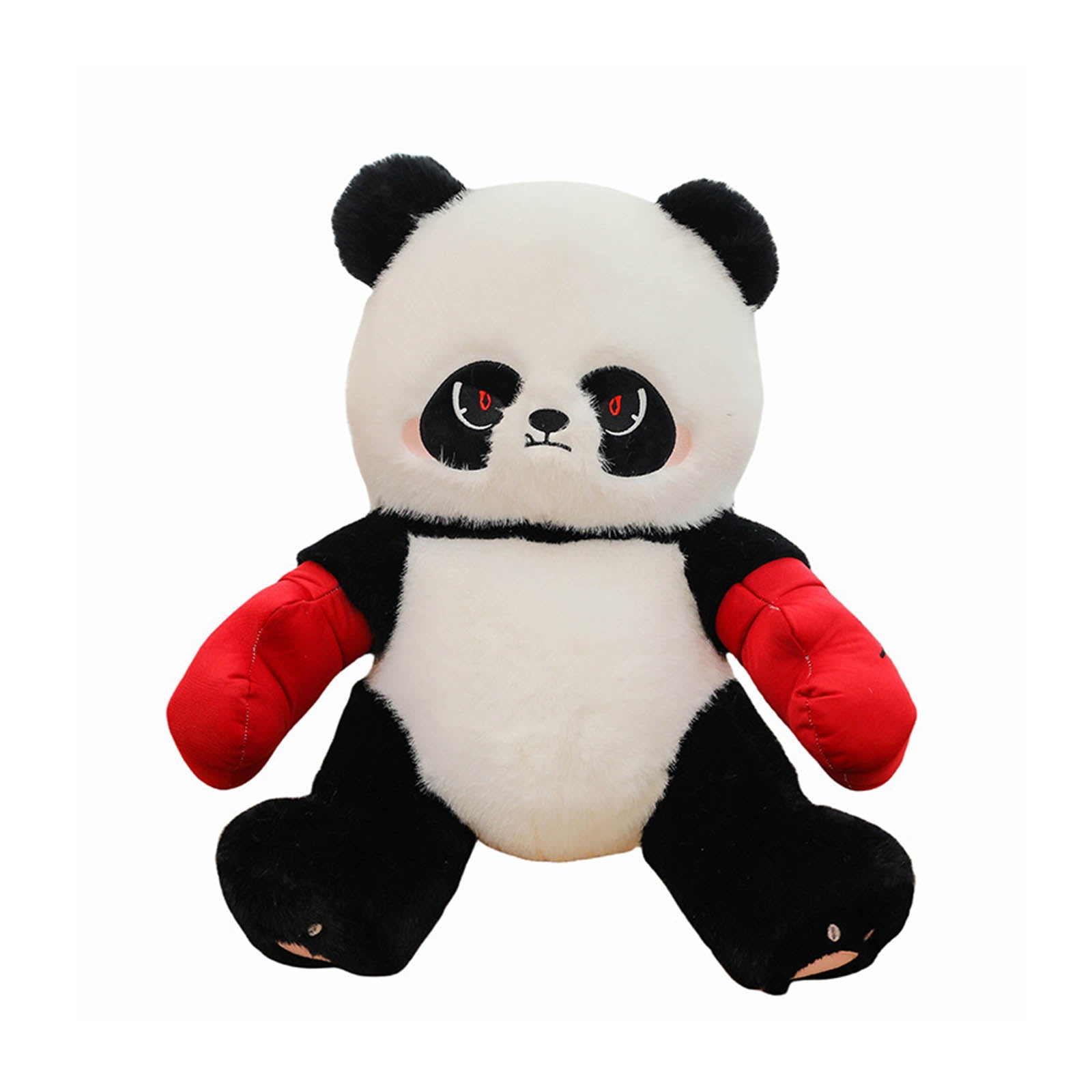 35CM Boxing Panda Plush Toy - 3D Kung Fu Panda with Removable Boxing ...