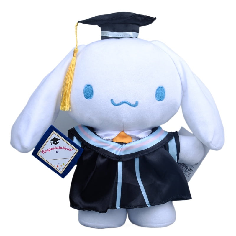 35CM Cinnamoroll My Melody Kuromi Graduation Plushie Doll Kawaii Soft ...