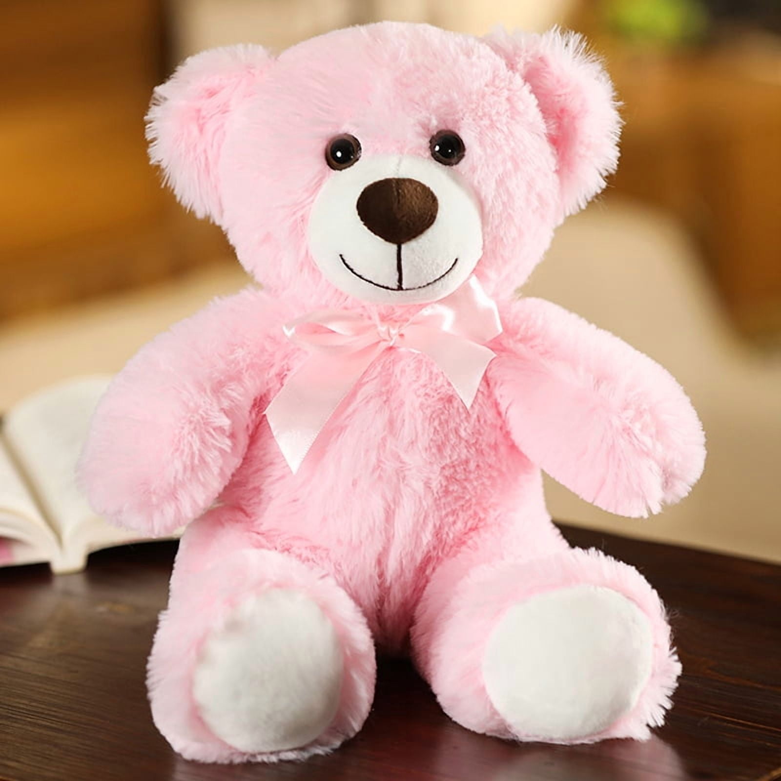 35CM Cute Colorful Bow Tie Bear Doll Plush Toy Hug Bear Doll Children ...