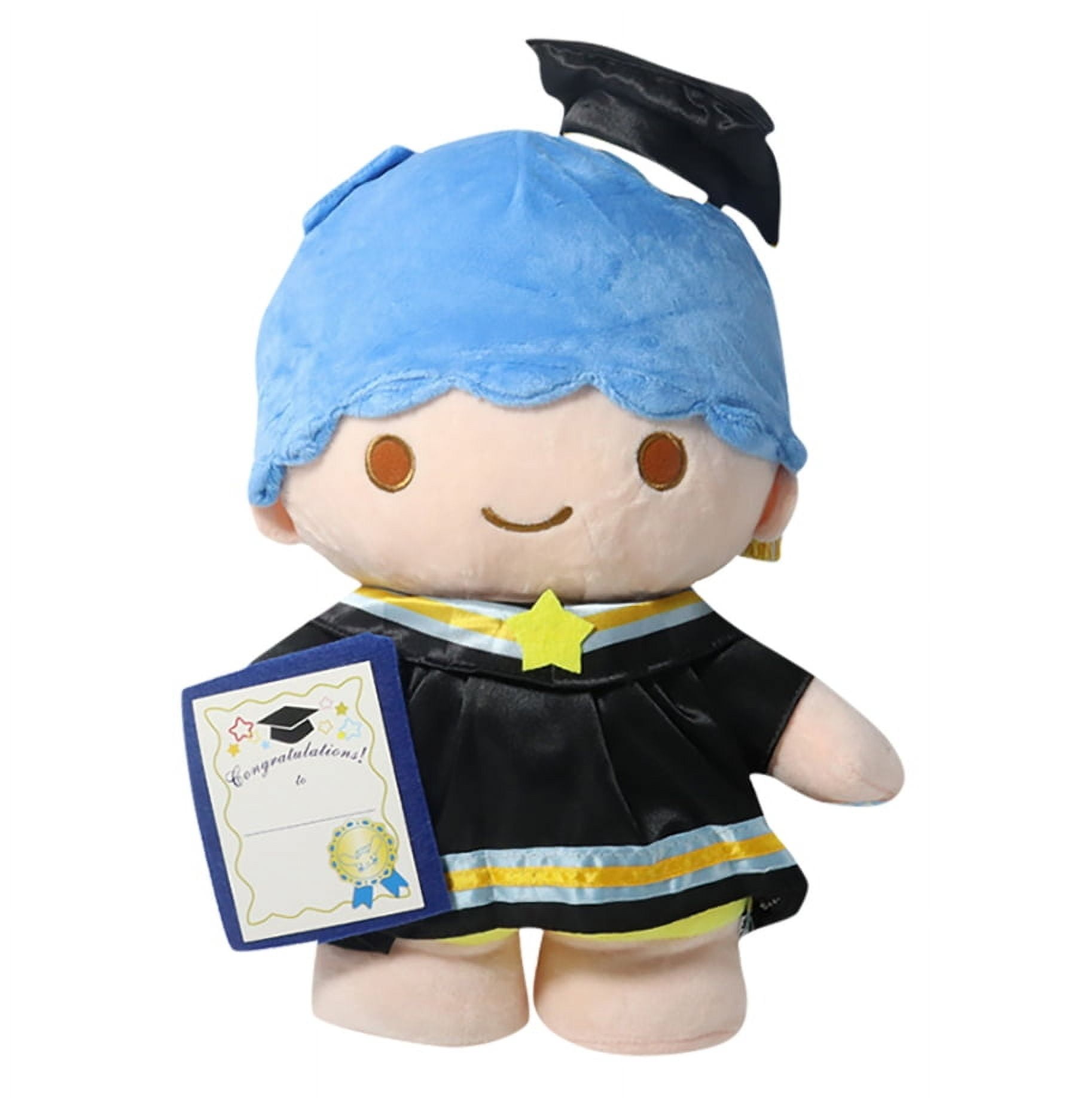 35CM Sanrio Graduation Plush Toy Sanrio Anime Plush Cinnamoroll My ...