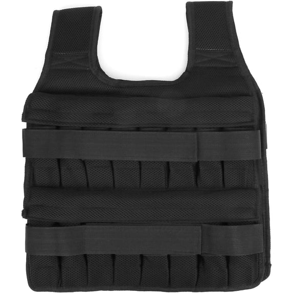 35KG Adjustable Weighted Vest High Density Mesh Cloth Construction ...