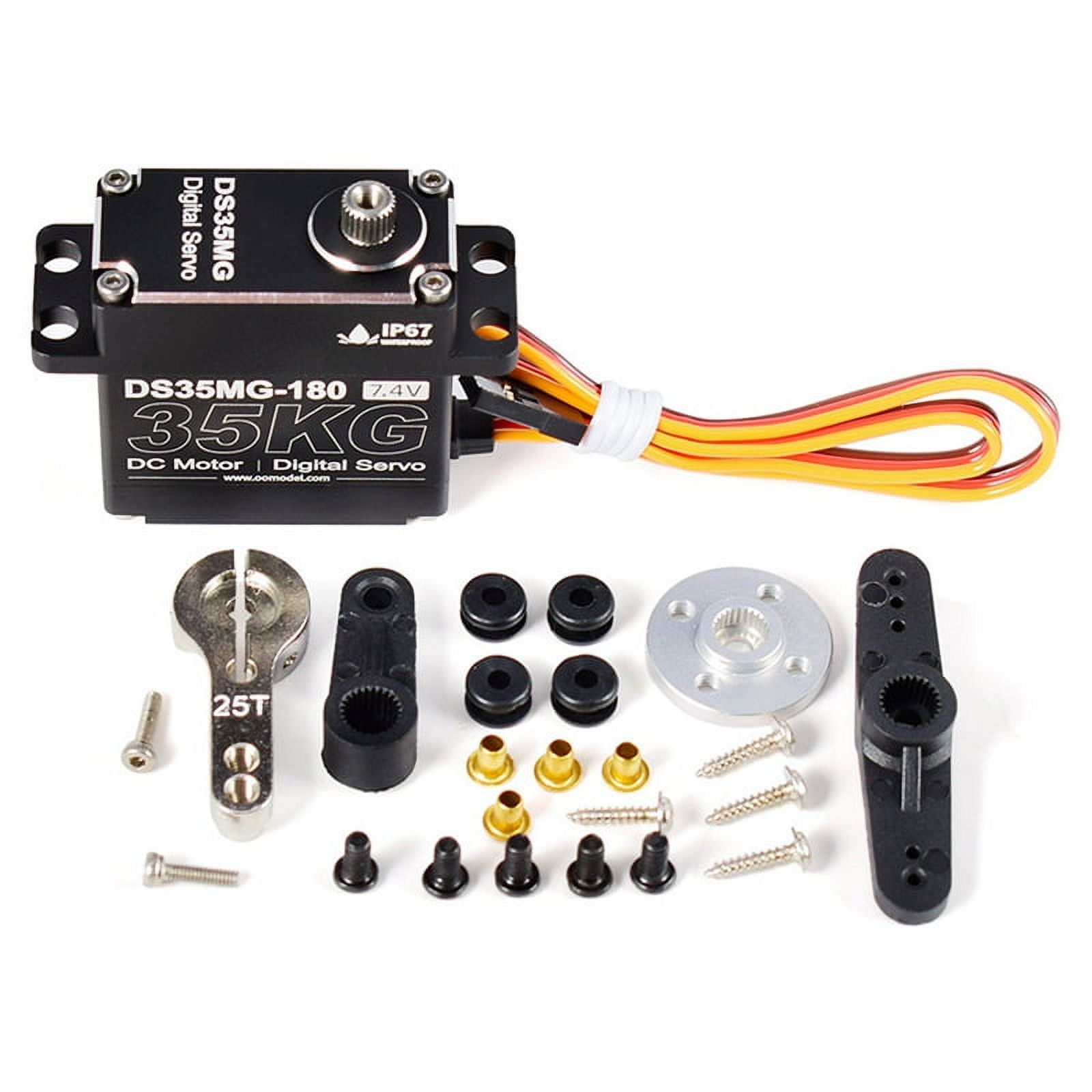35KG RC Servo Motor Waterproof Digital Servo High Torque Metal Gear ...