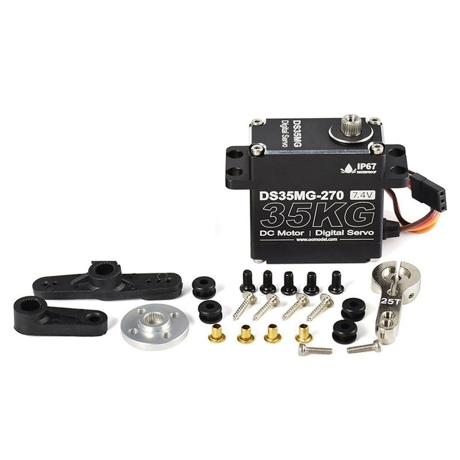 35KG RC Servo Motor Waterproof Digital Servo High Torque Metal Gear ...