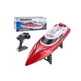 35KM/H High Velocity RC Boat, 2.4GHz Waterproof Racing Speed Boat with ...