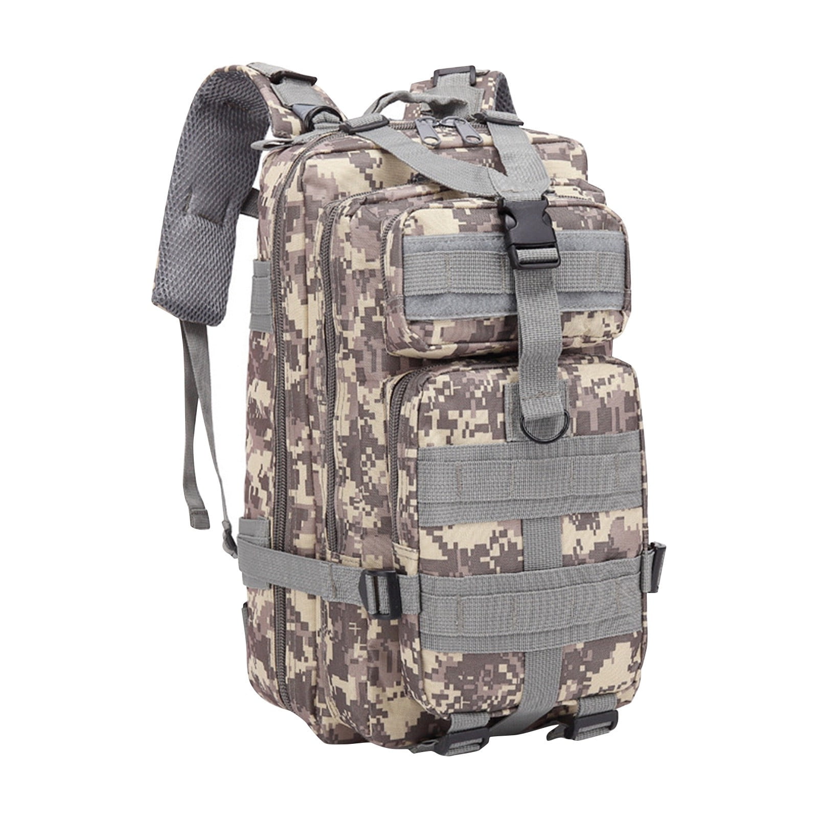 35L Military Camouflage Hiking Backpack - Outdoor Tactical Rucksack for ...