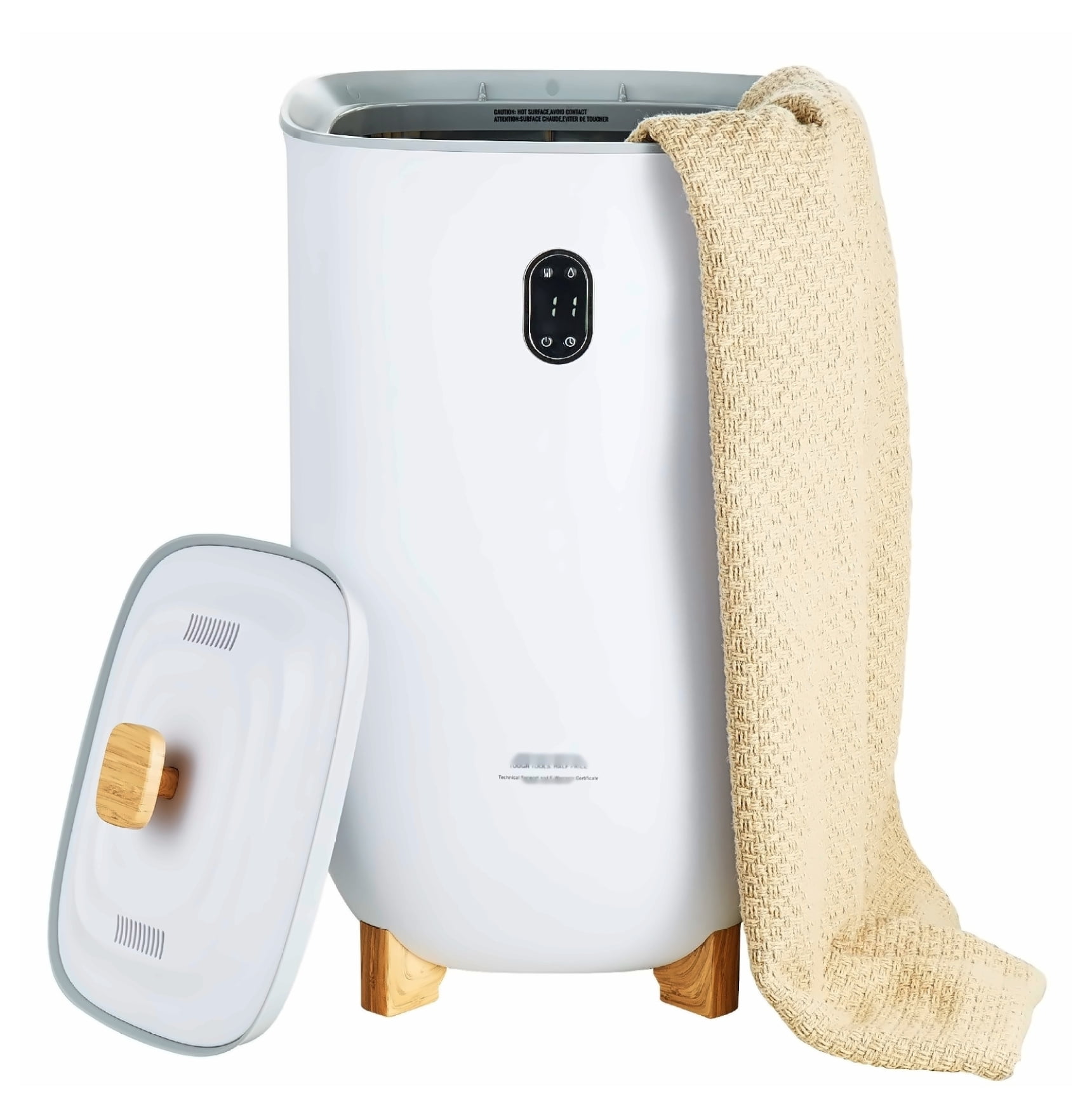 35L Towel Warmer Bucket with LED Screen, Timer - Large Capacity ...
