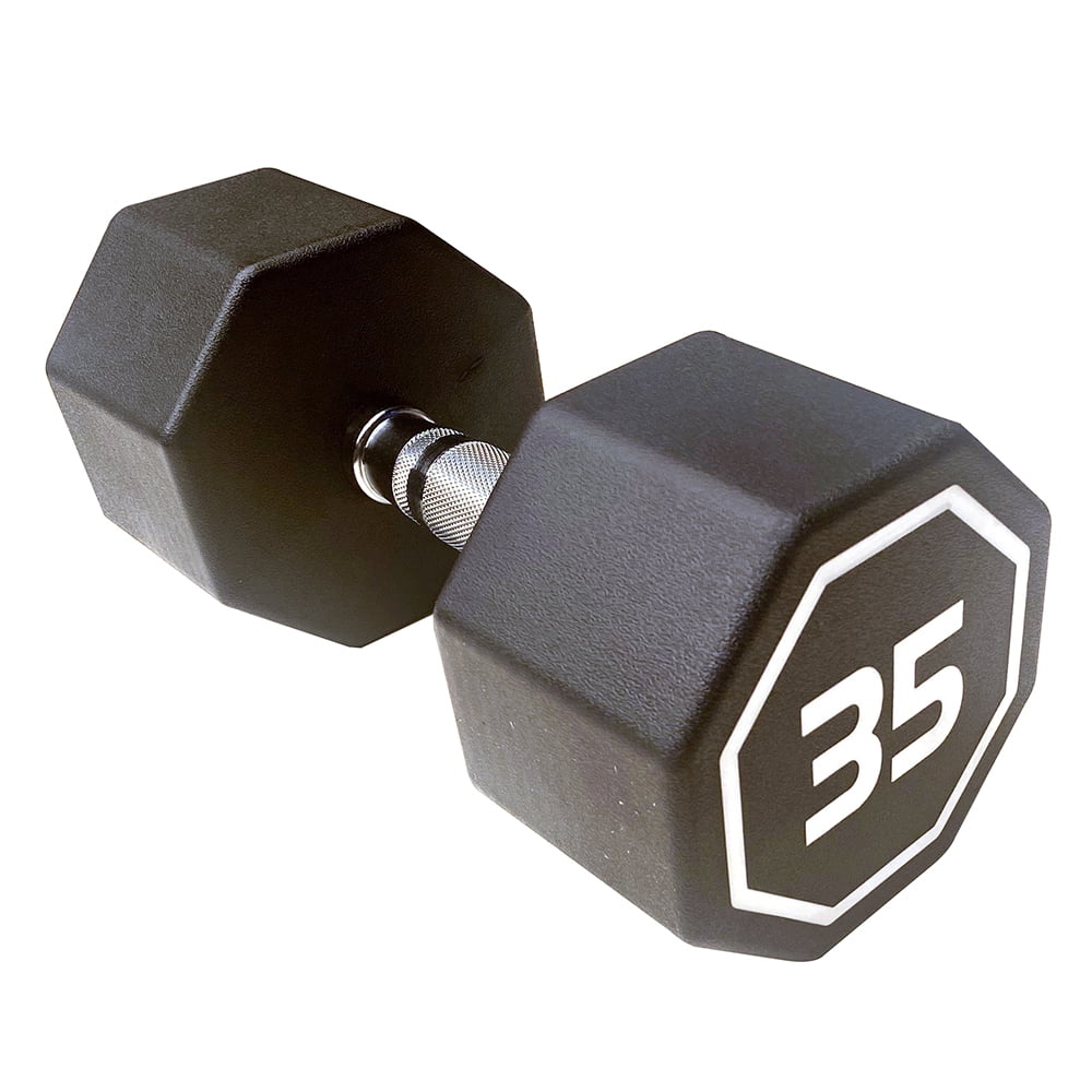 35LBS APOLLO IR3920 Premium Octagonal Dumbbell, Large Numbers, Hard ...