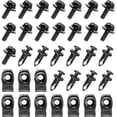 35PCS Engine Under Cover Splash Shield Guard Body Bolts, Car Front ...