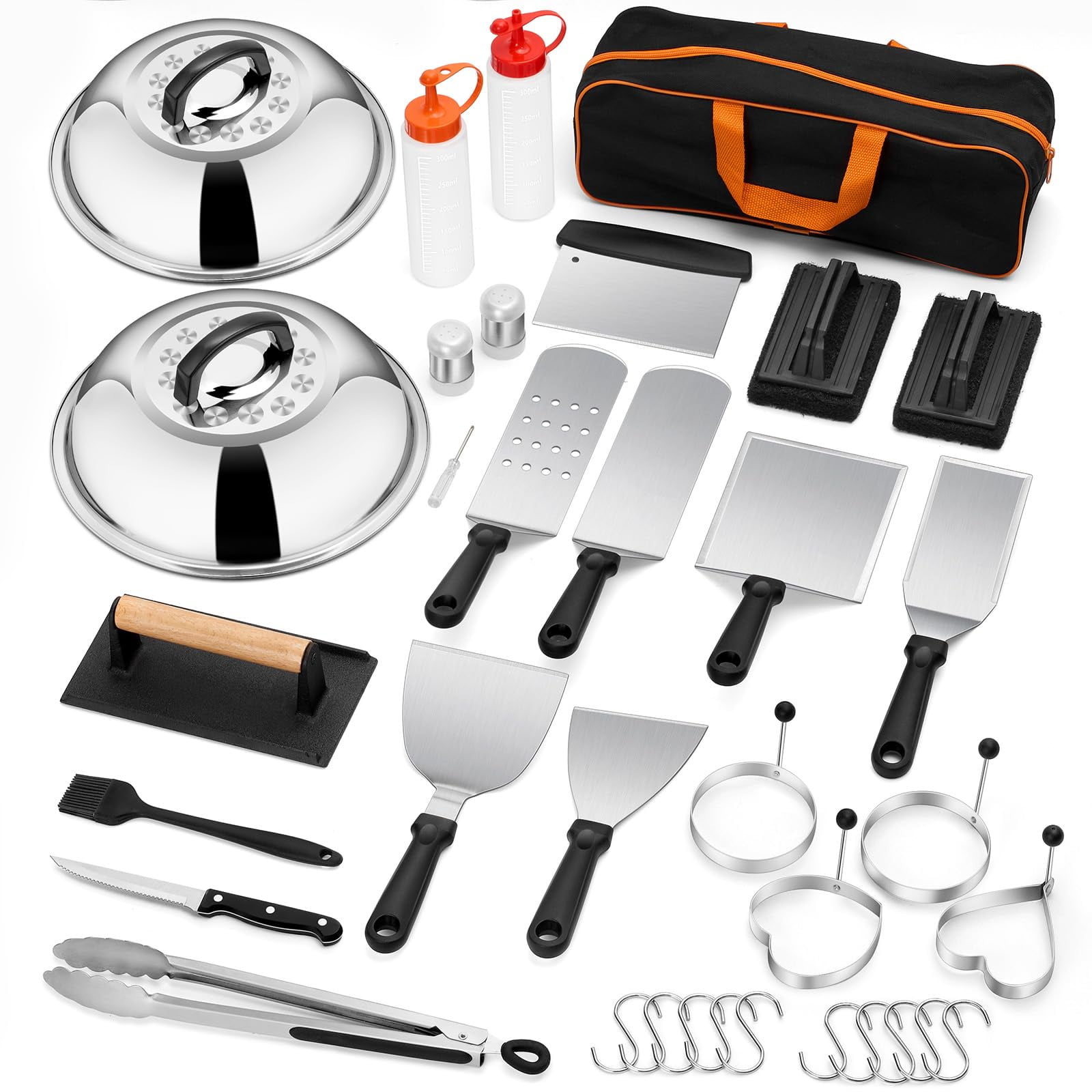 35PCS Griddle Accessories Kit, Leonyo Flat Top Grill Accessories, Grill ...