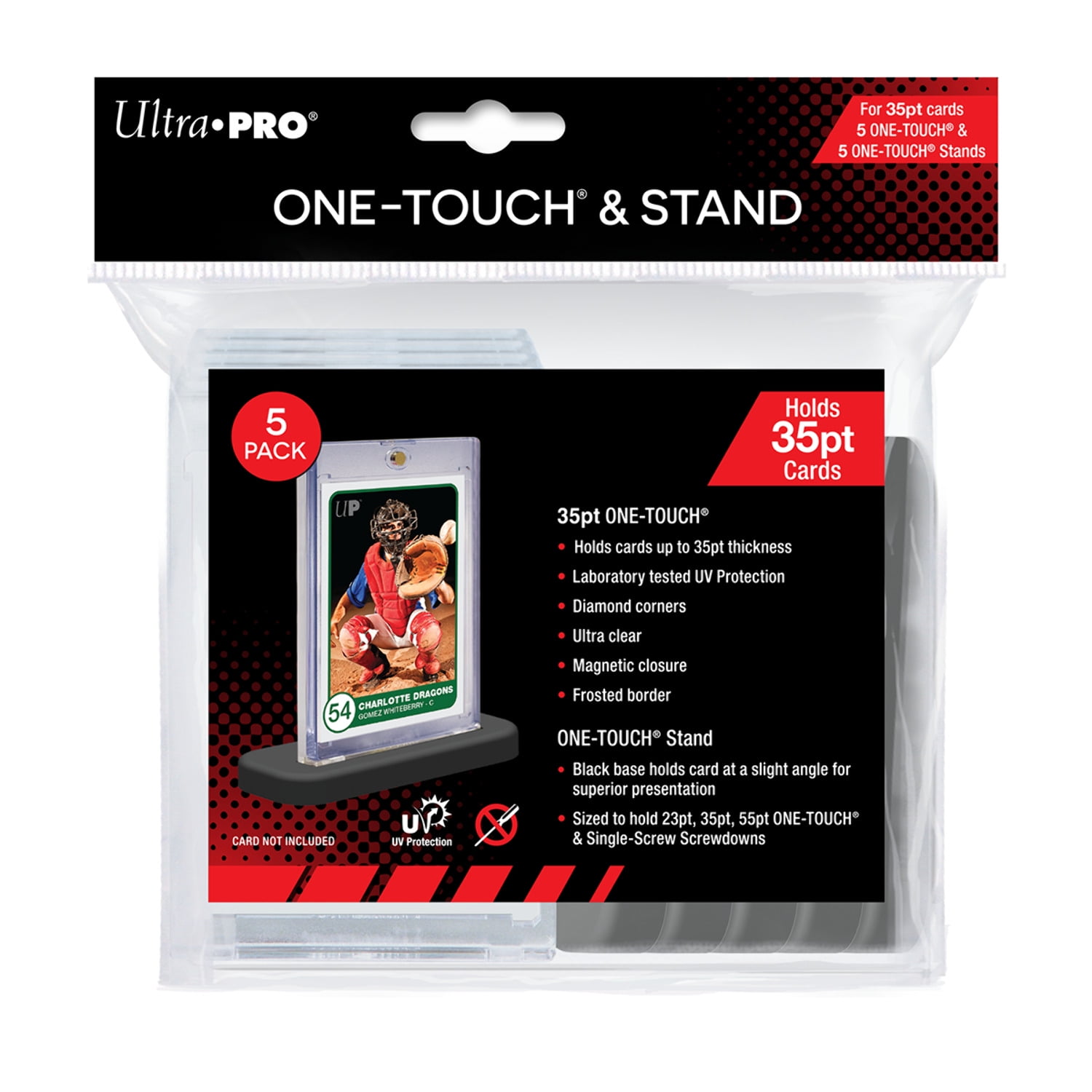 Ultra PRO: One-Touch Stand - 35pt (5ct) - Walmart.com