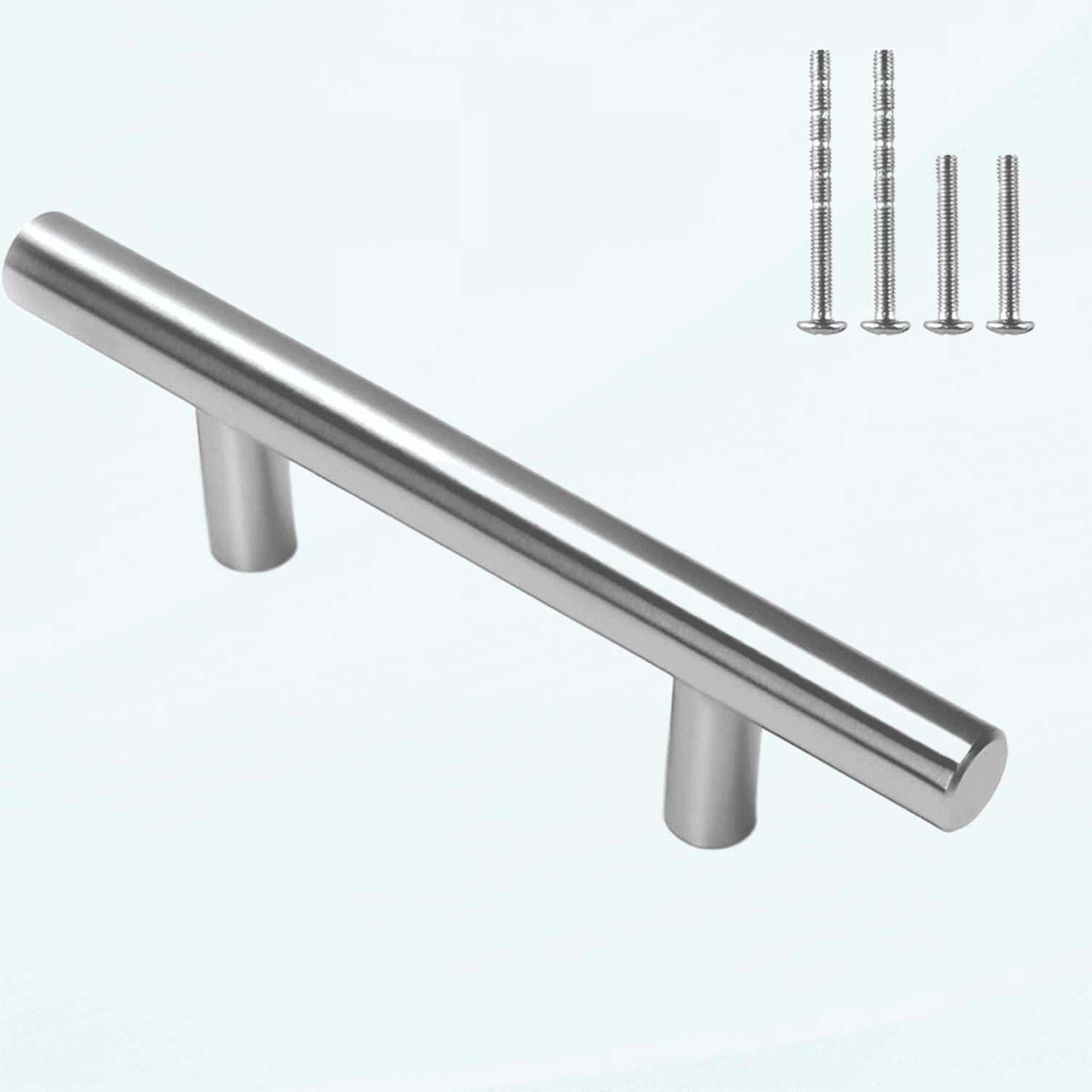 35Pack Cabinet Handles Brushed Nickel Cabinet Hardware 3in Hole Centers ...